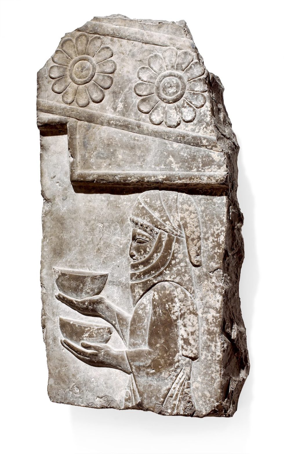 Persian RELIEF FRAGMENT FROM PERSEPOLIS - Dayton Art Institute