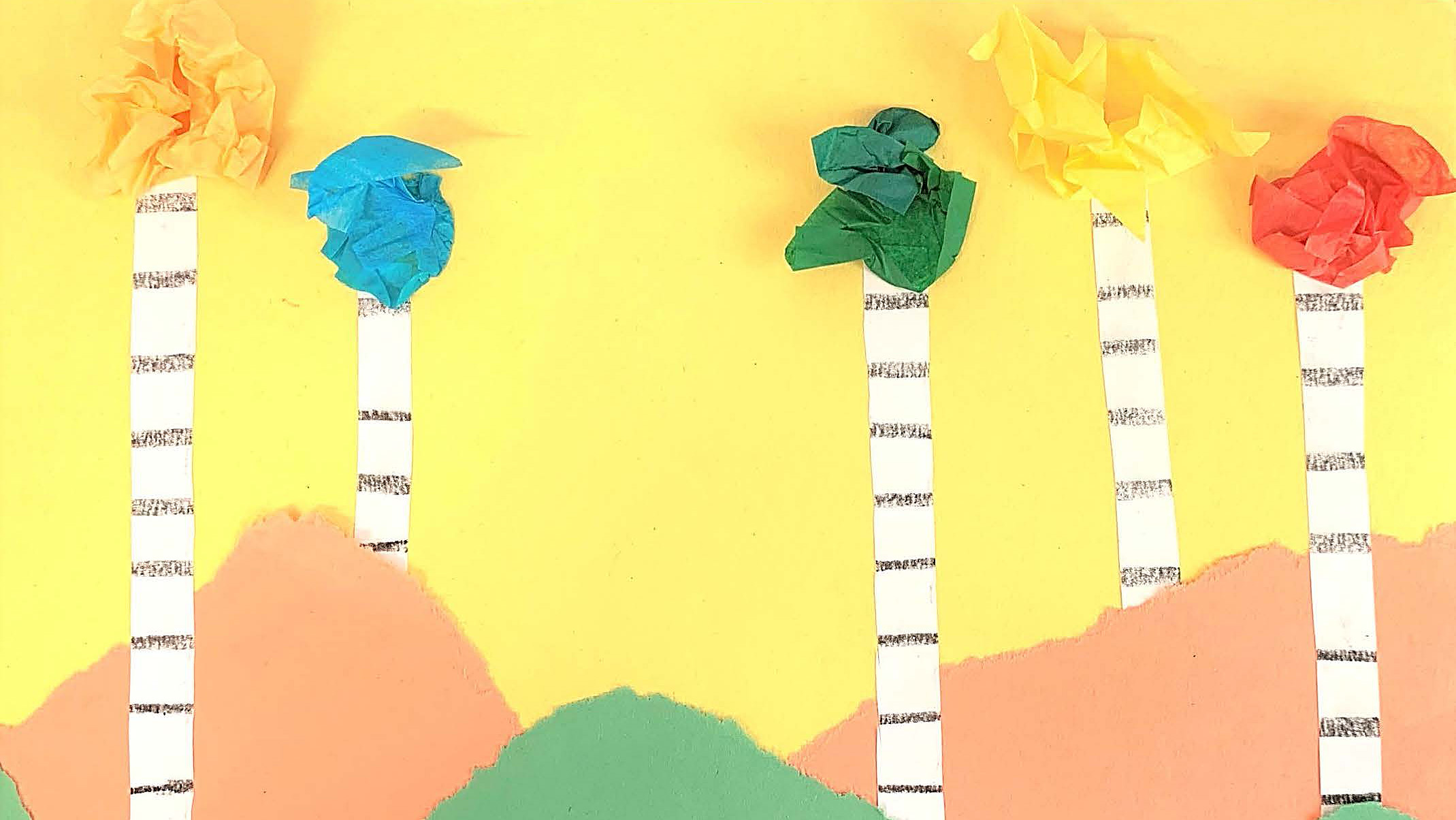 Torn-Paper Landscape - Dayton Art Institute