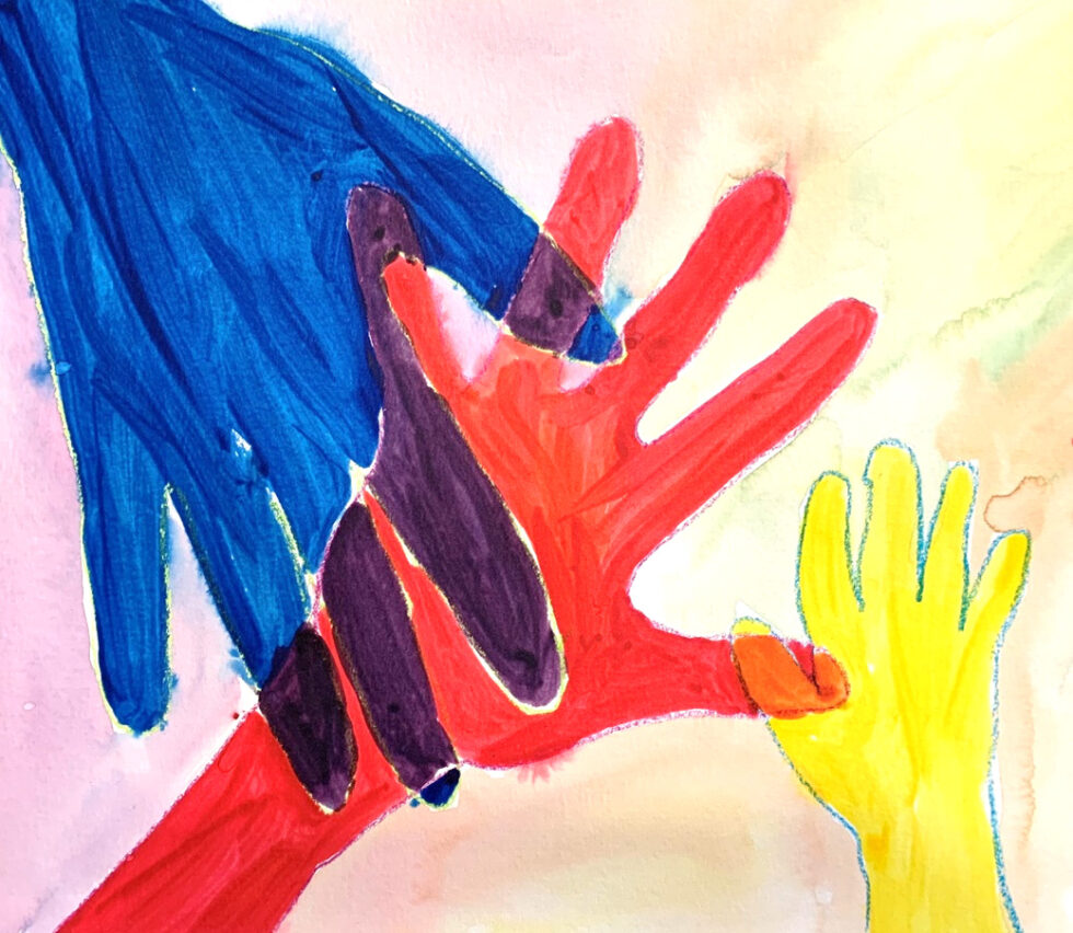 Watercolor Hands - Dayton Art Institute