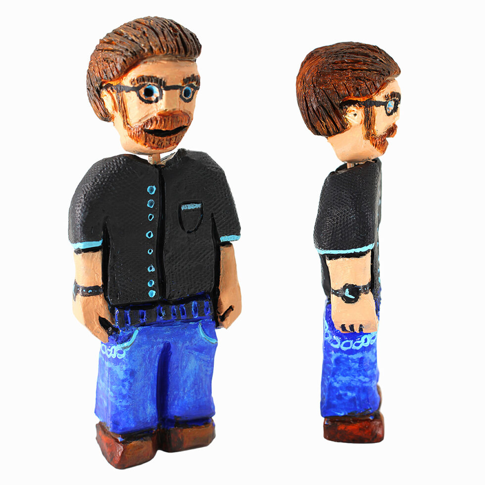 Clay Figure Sculpture - Dayton Art Institute